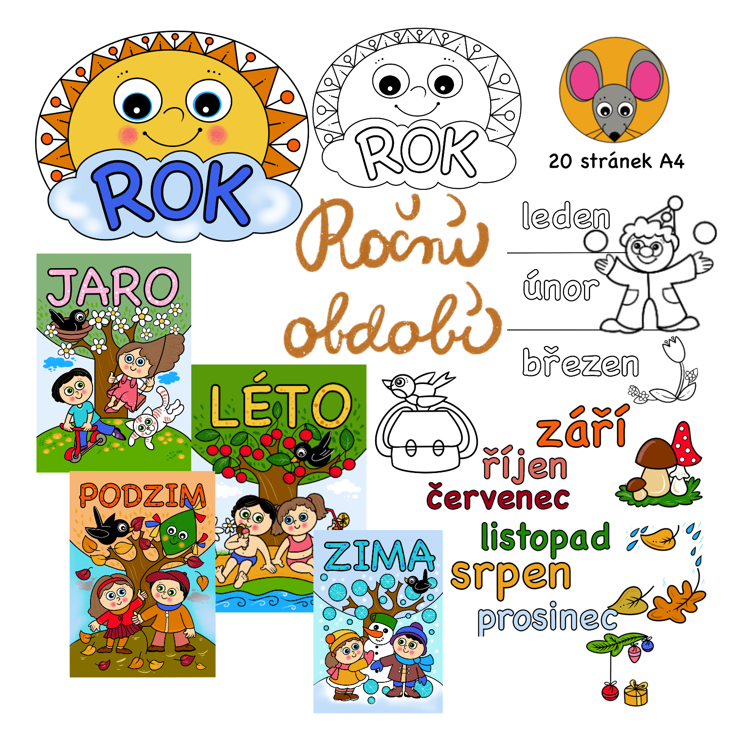 Roční období - Nezařazené k předmětu | UčiteléUčitelům.cz